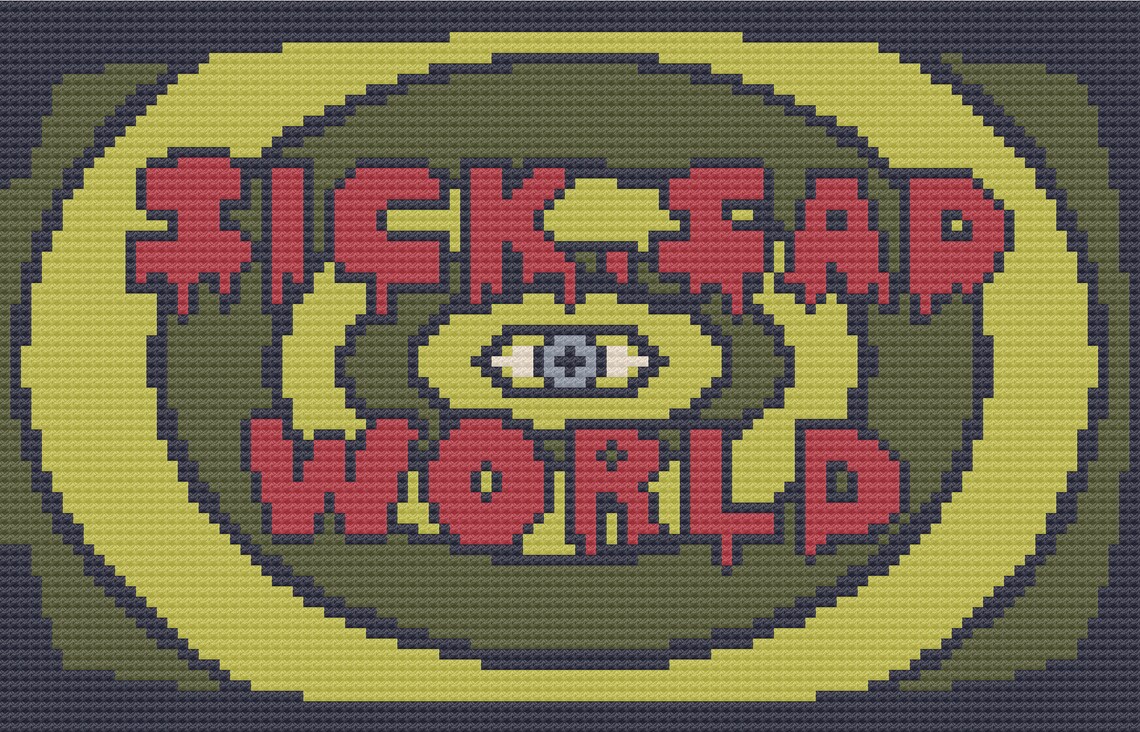 Sick Sad World Cross Stitch Pattern Meme Cross Stitch - Etsy