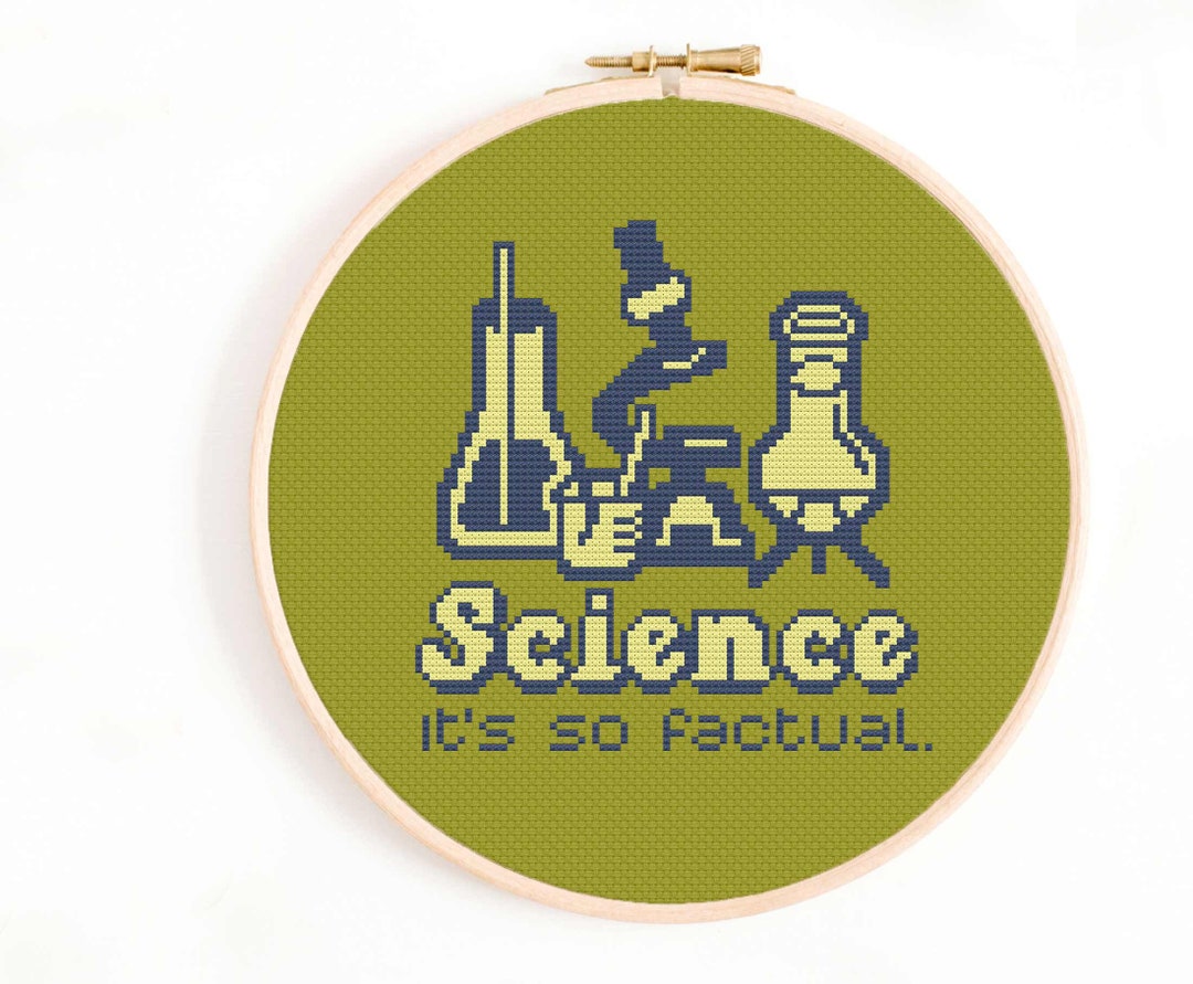 Science Cross Stitch Pattern / Chemistry Cross Stitch Pattern ...