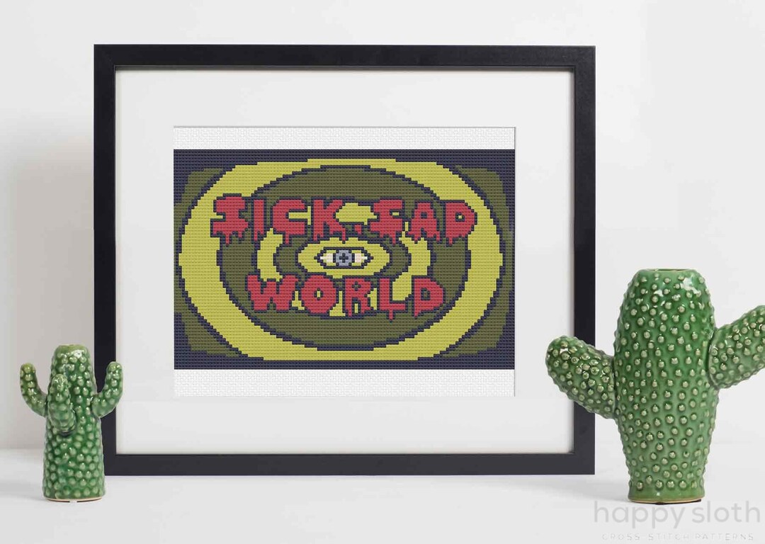 Sick, Sad World Cross Stitch Pattern - Meme Cross Stitch Pattern ...