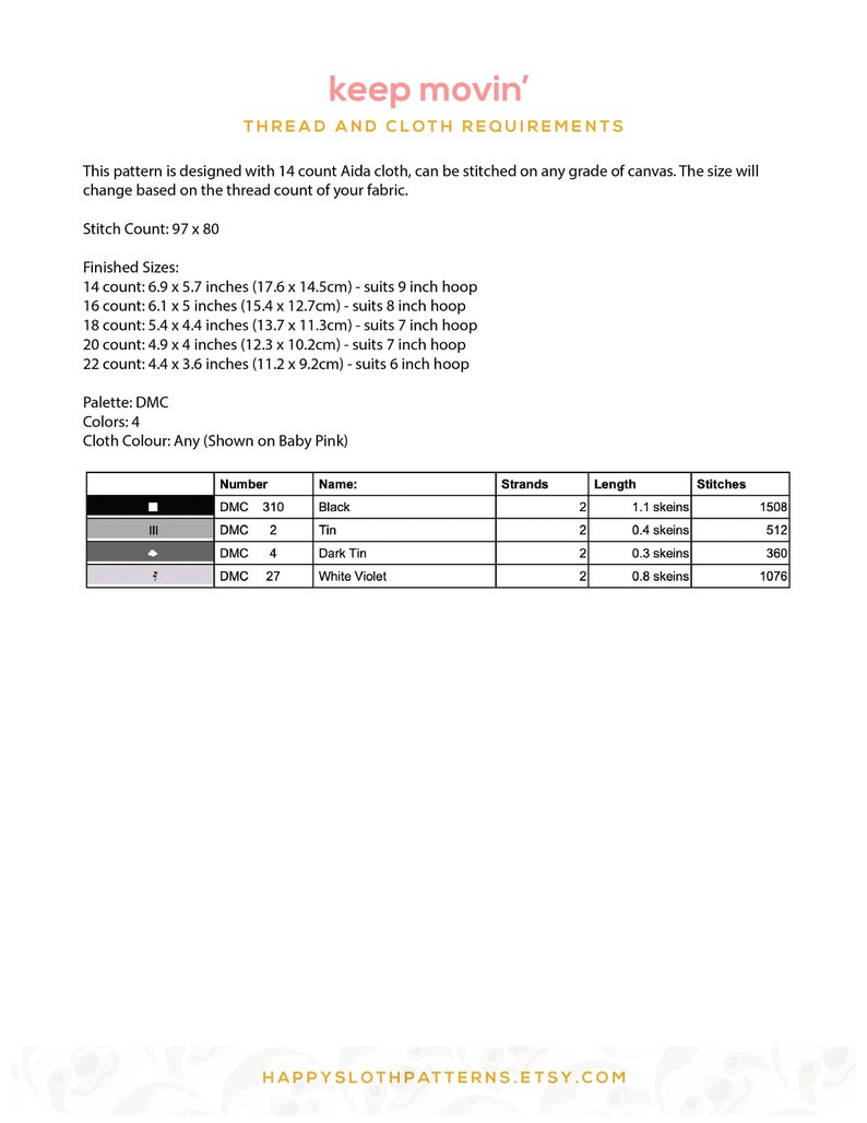 WASD PC Gamer Cross Stitch Pattern Keep Movin' Cross - Etsy