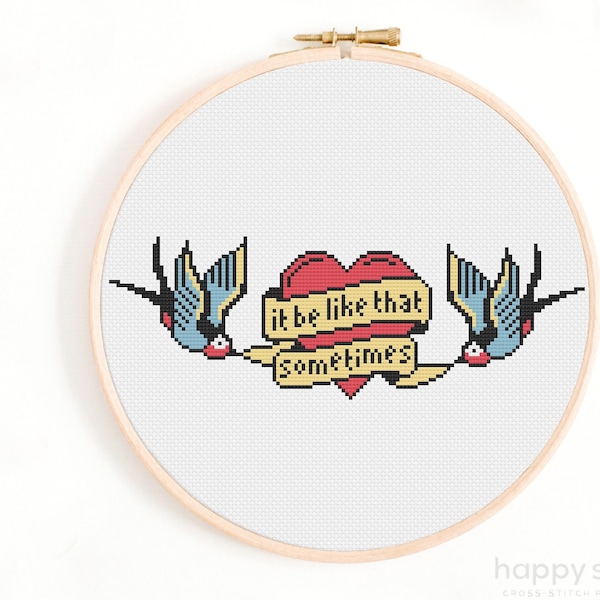 Funny Cross Stitch - Etsy