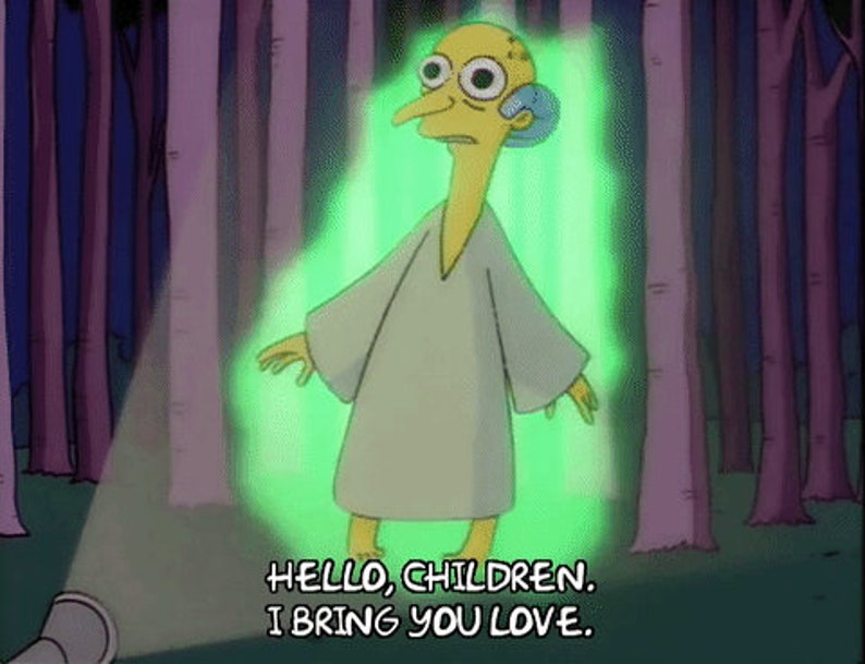 Alien Mr Burns Cross Stitch Pattern Funny Cross Stitch - Etsy