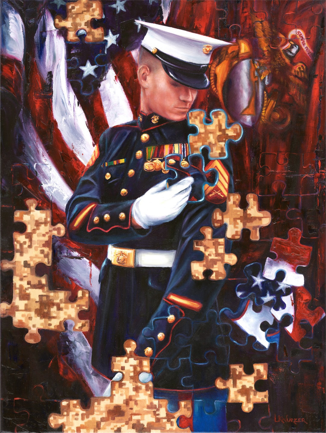 Marine Corps Paintings
