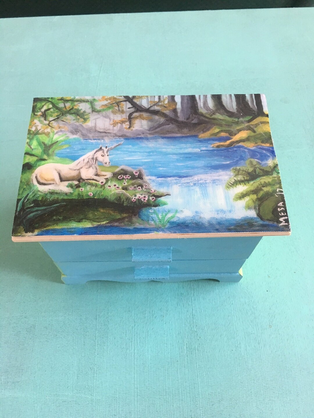 Unicorn Jewelry Box - Etsy