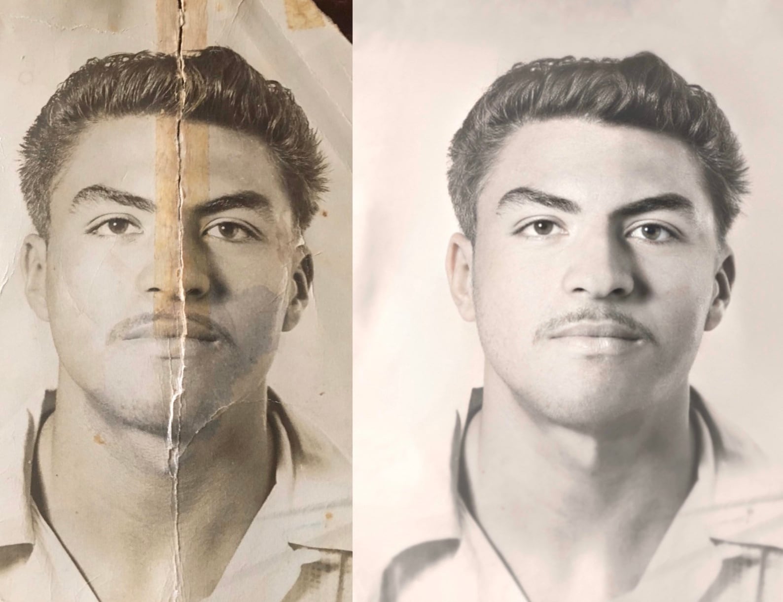 Image Restoration Service Restore Old Photos Enhance - Etsy
