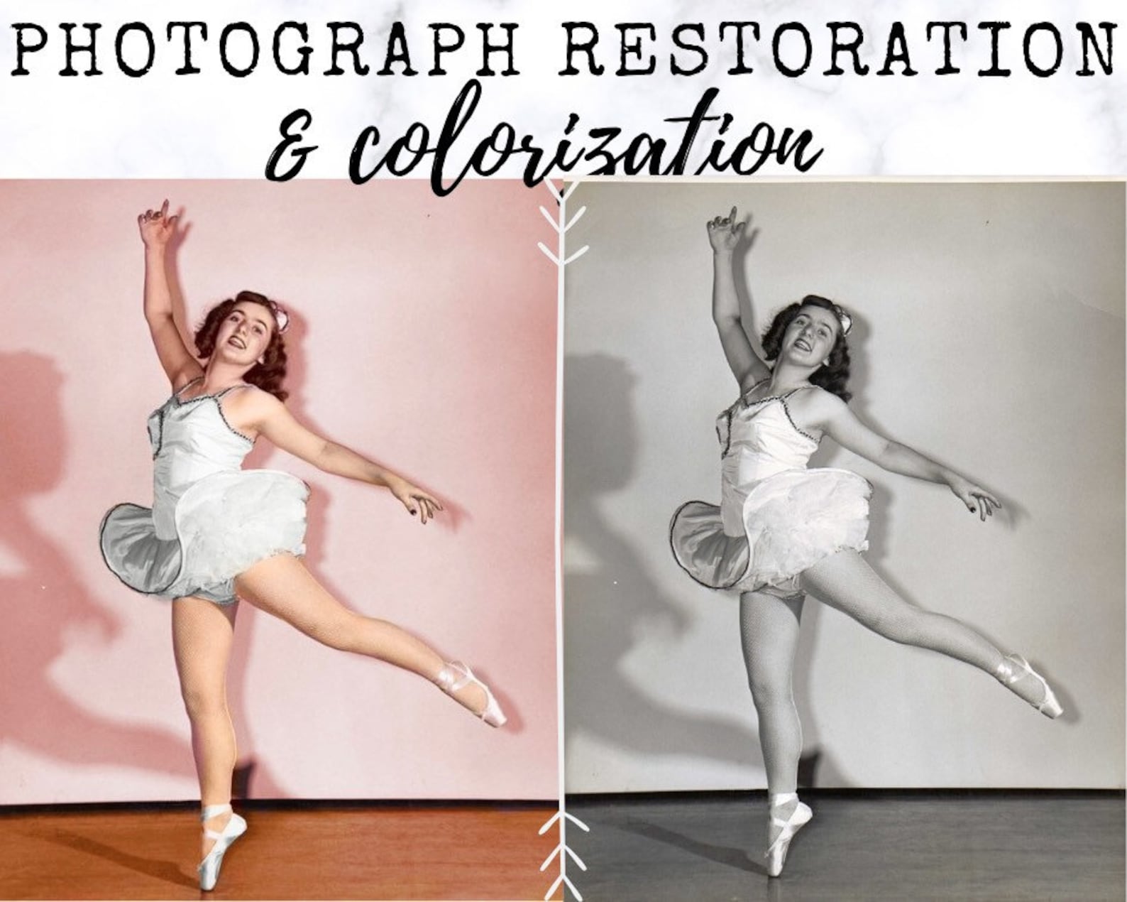 Photo Restoration and Colorization Restore Damaged Photos, Old Photos ...