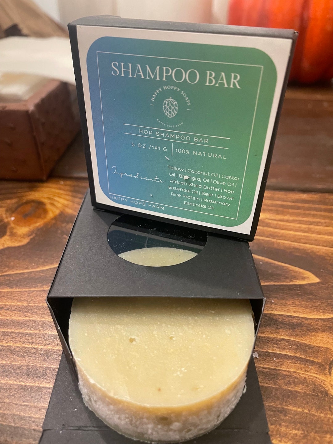 Hop Shampoo Hair Bar / Reduce Plastic / Solid Shampoo / - Etsy