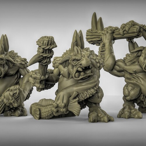 Marsh Giant 3D Printed Resin Miniature Tabletop Role Playing - Etsy