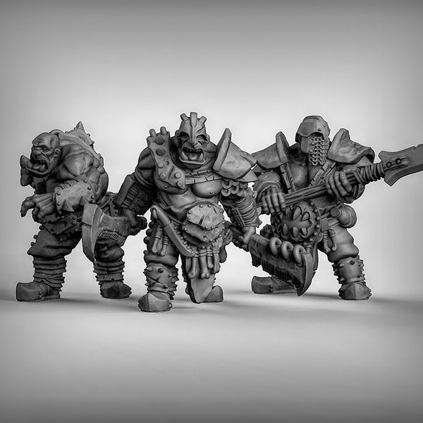 3d Printed Ogre Miniature - Etsy