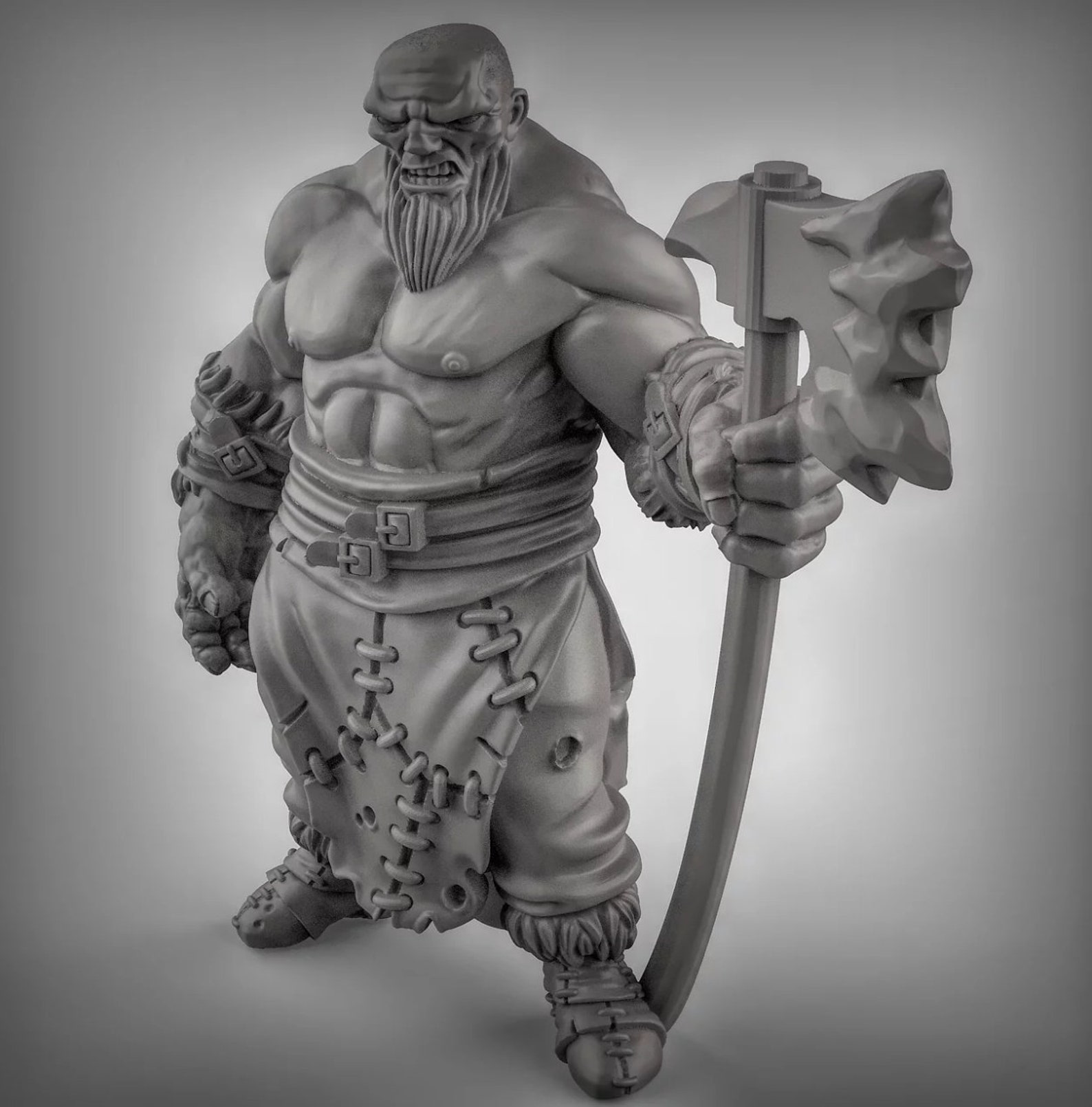 Frost Giant Miniature | 3D Printed Resin, Tabletop RPG - Etsy