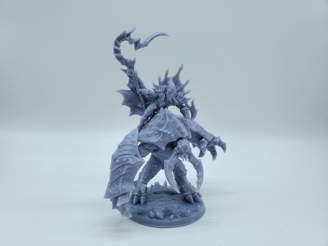 Slathos on Hive Colossus 3D Printed Resin Miniature Tabletop - Etsy