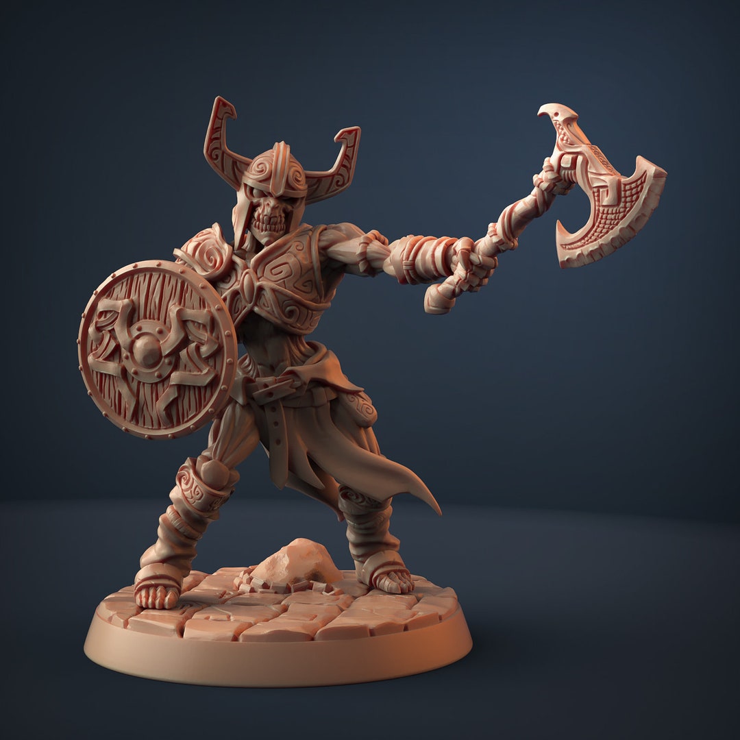 Skutagaard Draugar V2 (30mm Base) 3D Printed Resin Miniature | Tabletop ...