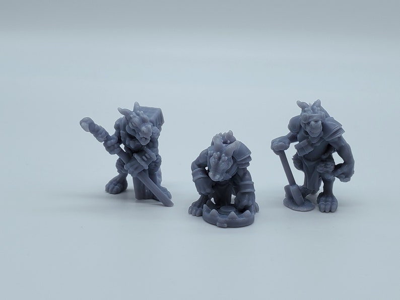 Kobold Trappers 3D Printed Resin Miniature | Tabletop Role Playing ...
