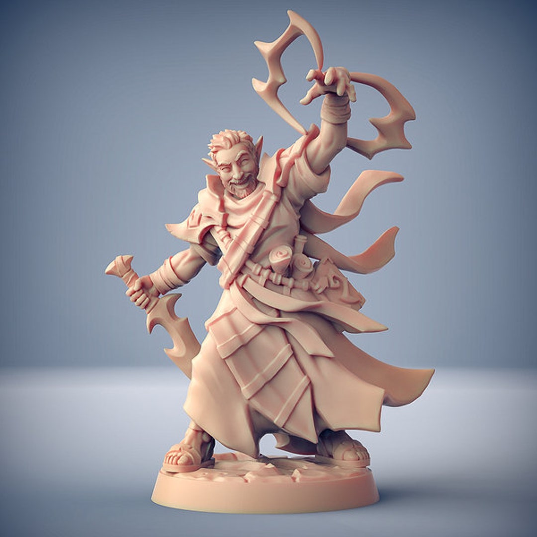 Folly the Guide 3D Printed Resin Miniature Tabletop Role Playing ...