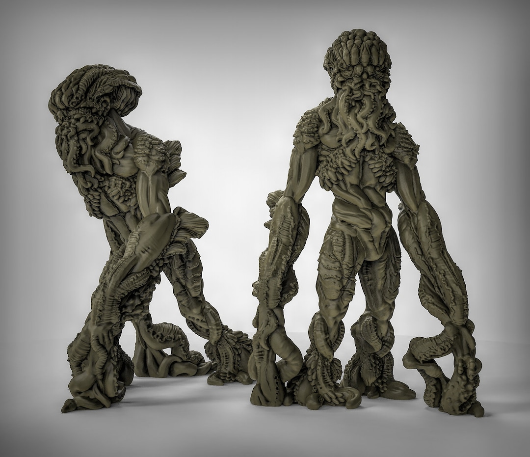 Star Spawn 3D Printed Resin Miniature | Tabletop Role Playing ...