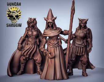 Female Tiefling Miniature - Etsy