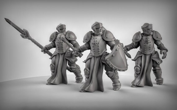 Toys & Games Warforged Fighter miniature for tabletop RPGs|Dungeons and ...
