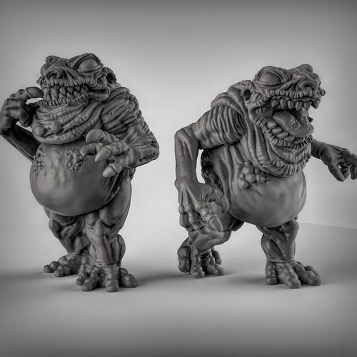 Giant Toad 3D Printed Resin Miniature Tabletop Role Playing - Etsy