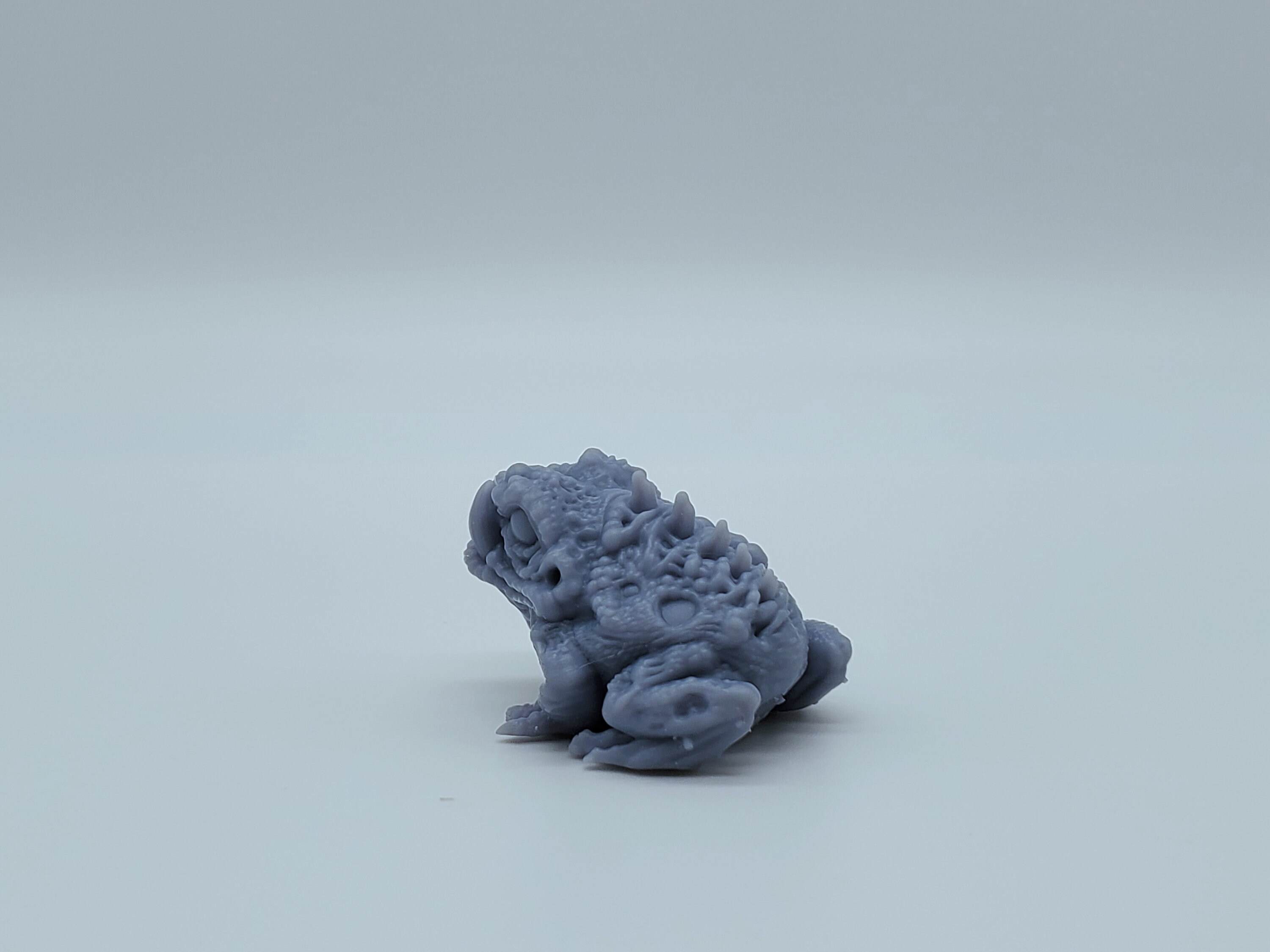 Giant Plague Toad 3D Printed Resin Miniature V3 Tabletop - Etsy