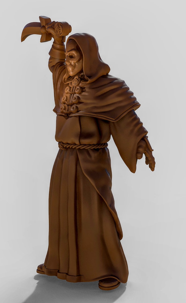 Cultists 3D Printed Resin Miniature | Tabletop Role Playing | Dungeons ...