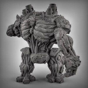 Infernal Golem V1 3D Printed Resin Miniature | Tabletop Role Playing ...