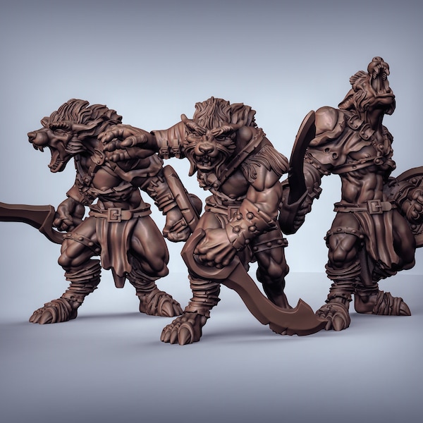 28mm Werewolf Miniatures - Etsy
