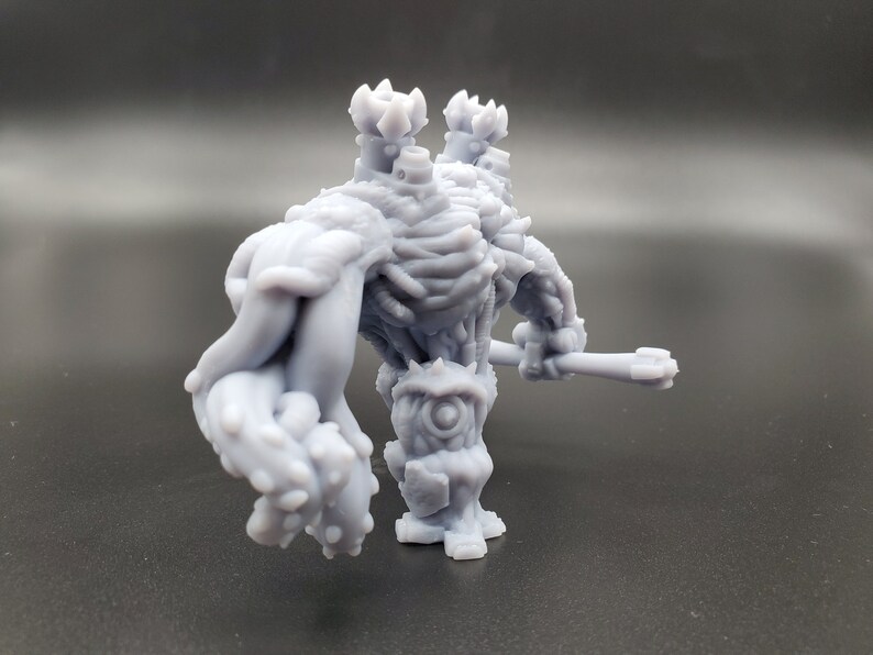 Infernal Golem V2 3D Printed Resin Miniature Tabletop Role - Etsy