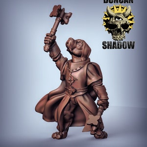 Beagle Clerics 3D Printed Resin Miniature Tabletop Role Playing ...