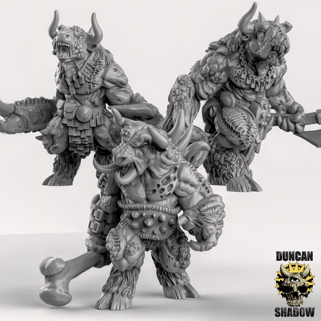 Pestigor 3D Printed Resin Miniature | Tabletop Role Playing | Dungeons ...