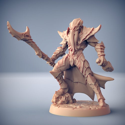 Deep One Reaver V6 3D Printed Resin Miniature Tabletop Role - Etsy