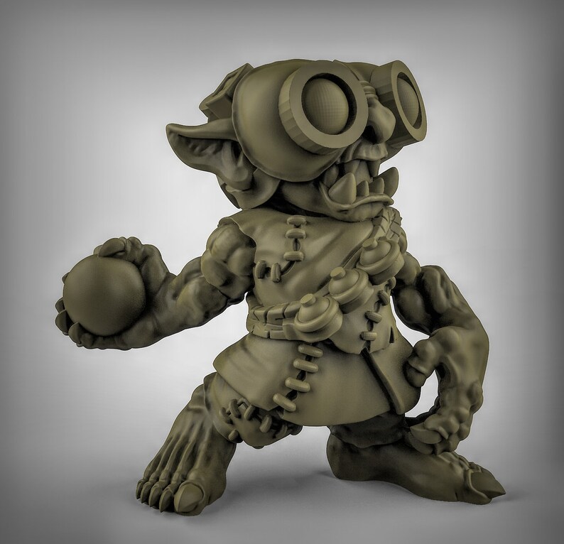 Goblin Alchemists 3D Printed Resin Miniature Tabletop Role | Etsy