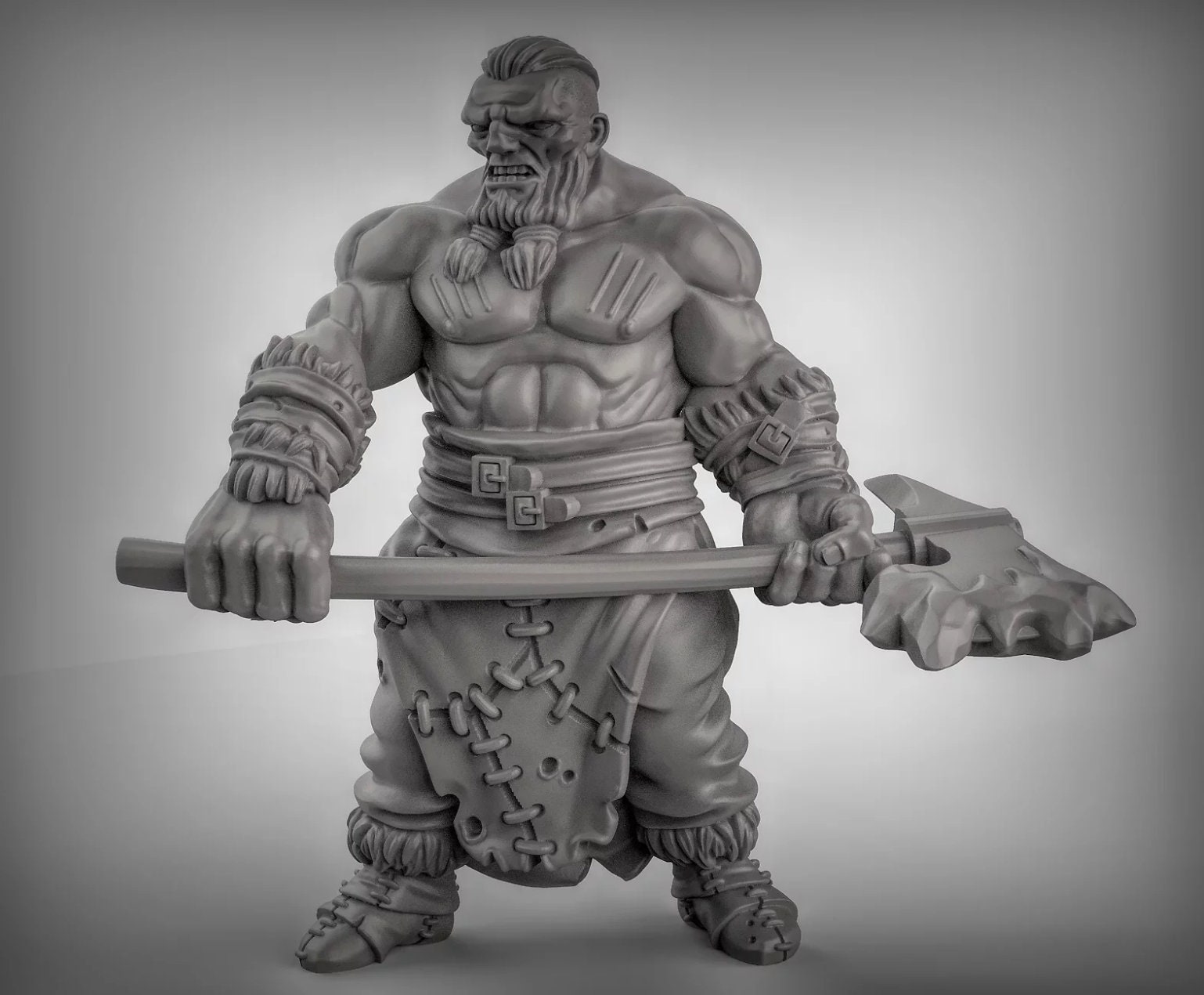 Frost Giant Miniature | 3D Printed Resin, Tabletop RPG - Etsy
