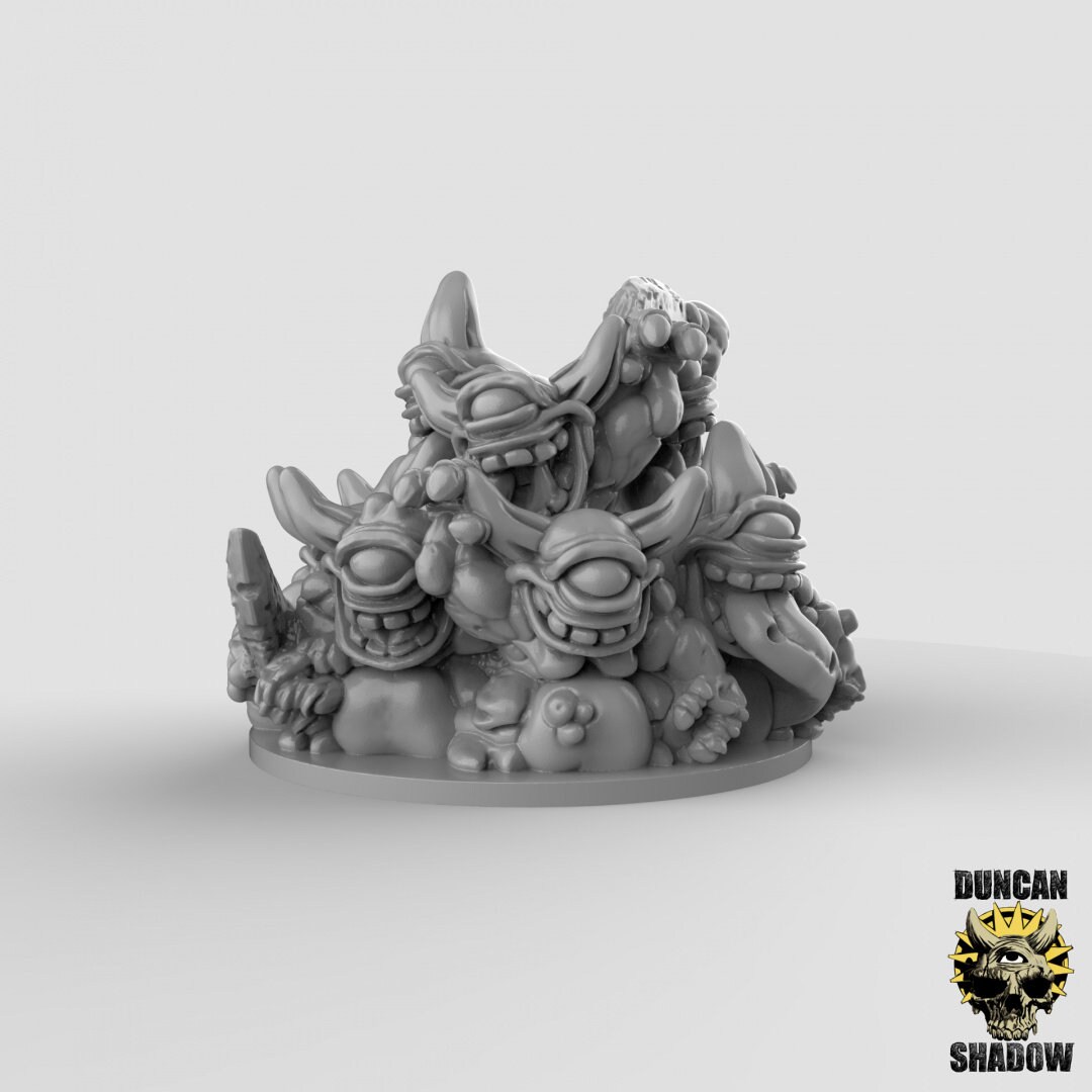 Plague Demon Swarm (40mm Base) 3D Printed Resin Miniature | Tabletop ...