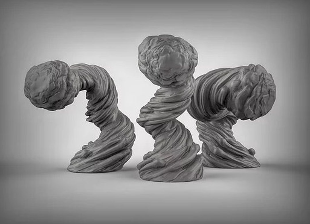 Small Water Elemental 3D Printed Resin Miniature Tabletop Role Playing ...