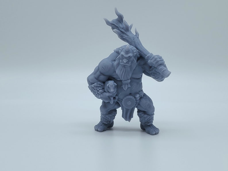 Wilderness Cyclops (50mm Base) 3D Printed Resin Miniature | Tabletop ...