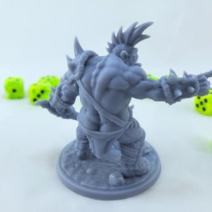 Ogre Marauder V4 3D Printed Resin Miniature | Tabletop Role Playing ...