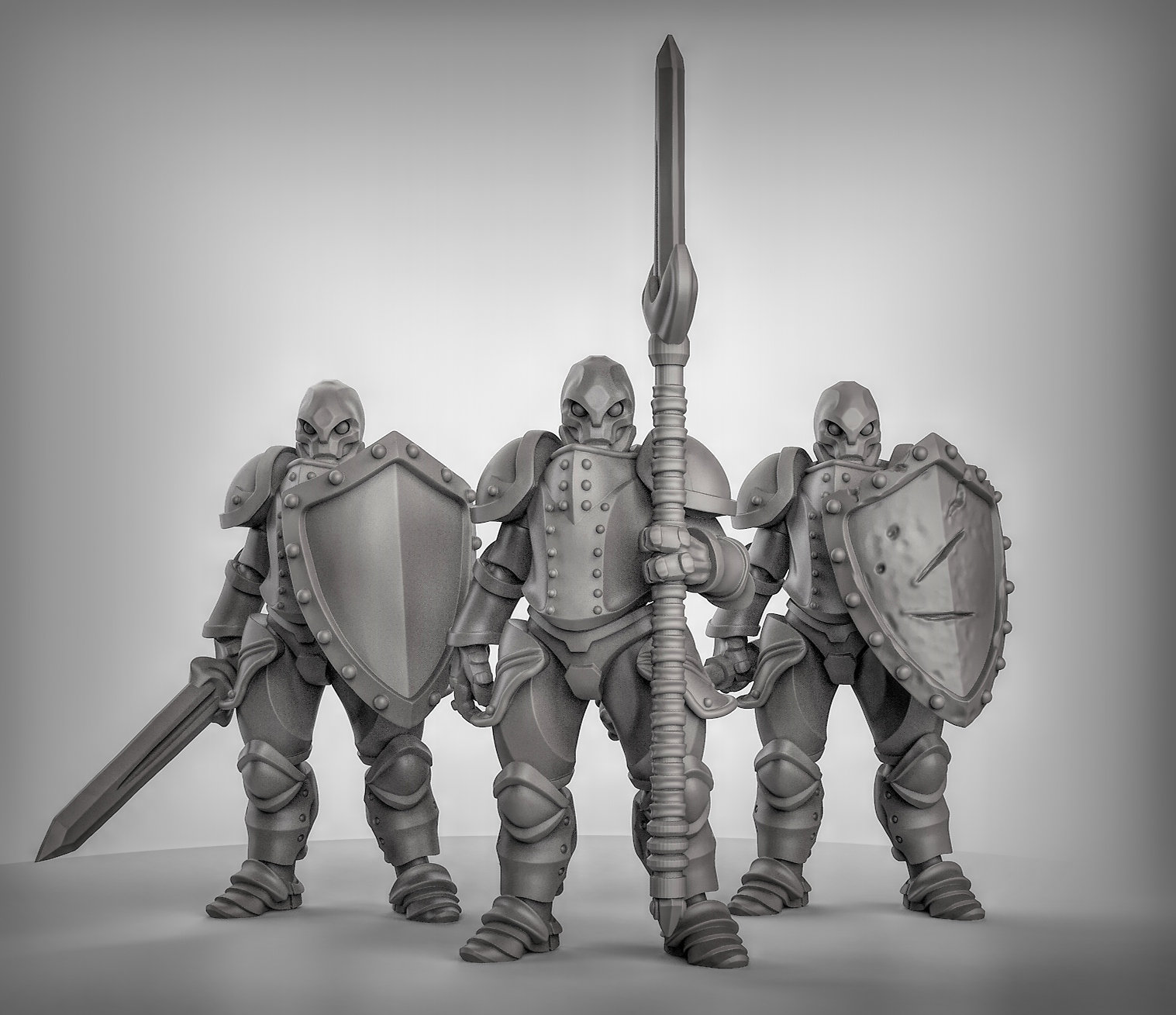 Toys & Games Warforged Fighter miniature for tabletop RPGs|Dungeons and ...