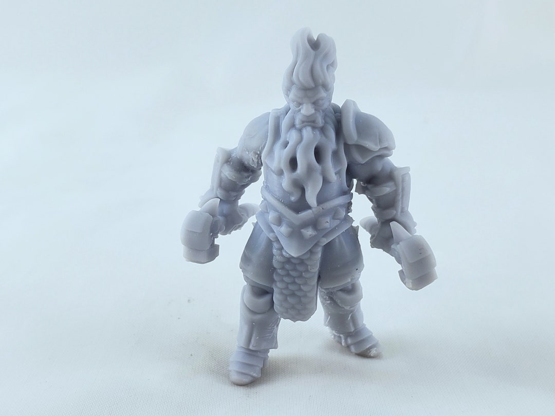 Fire Giant Miniature | 3D Printed Resin, Tabletop RPG - Etsy