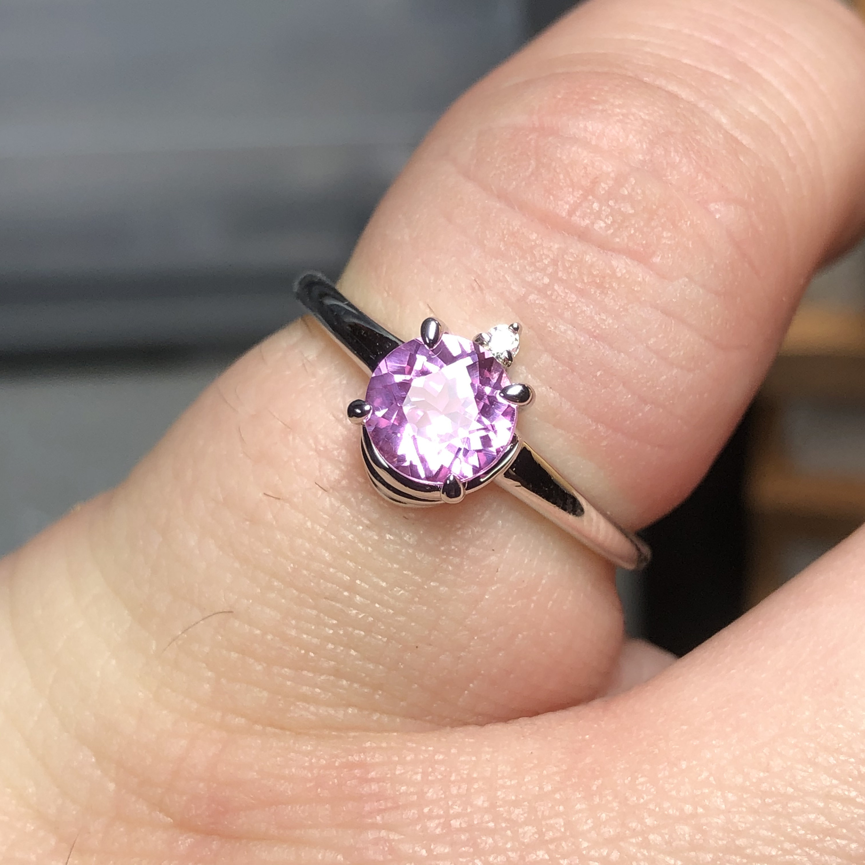 Venus // Pink Sapphire Venus Ring Venus Planet Space | Etsy Singapore