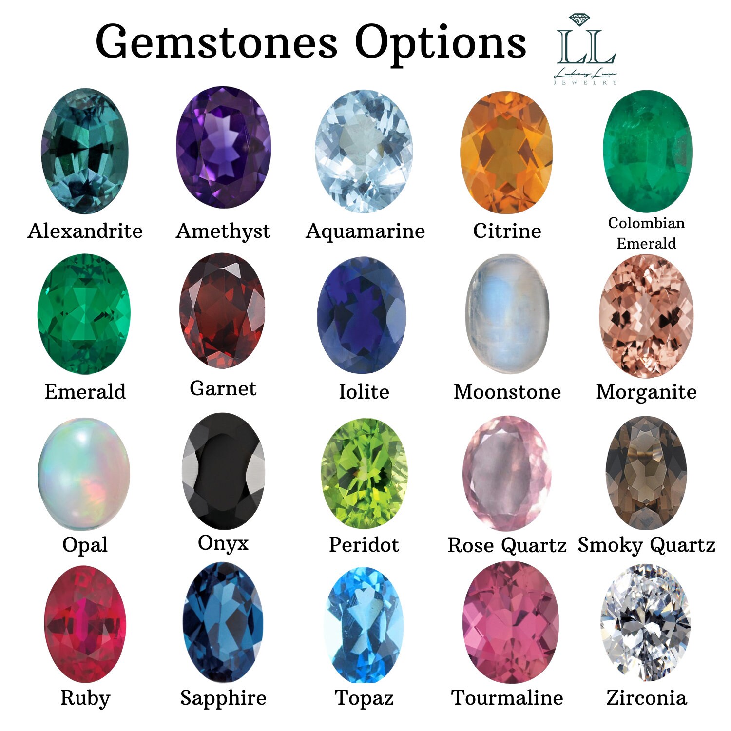 Persephone // 4 Stone Ring Dainty Engagement Ring Multi | Etsy