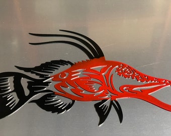 Metal Art Hogfish - Etsy