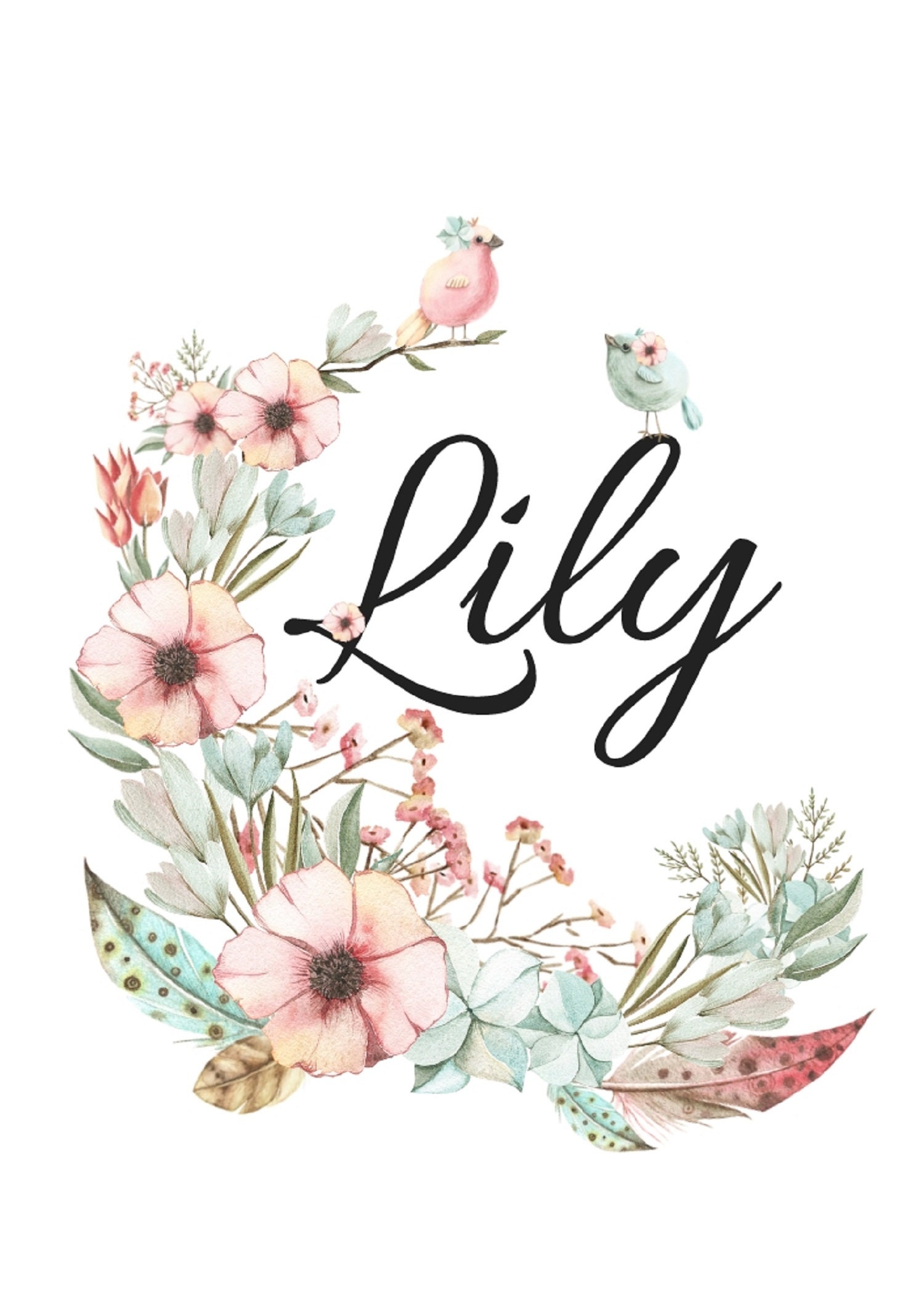 Lily Name Wallpaper