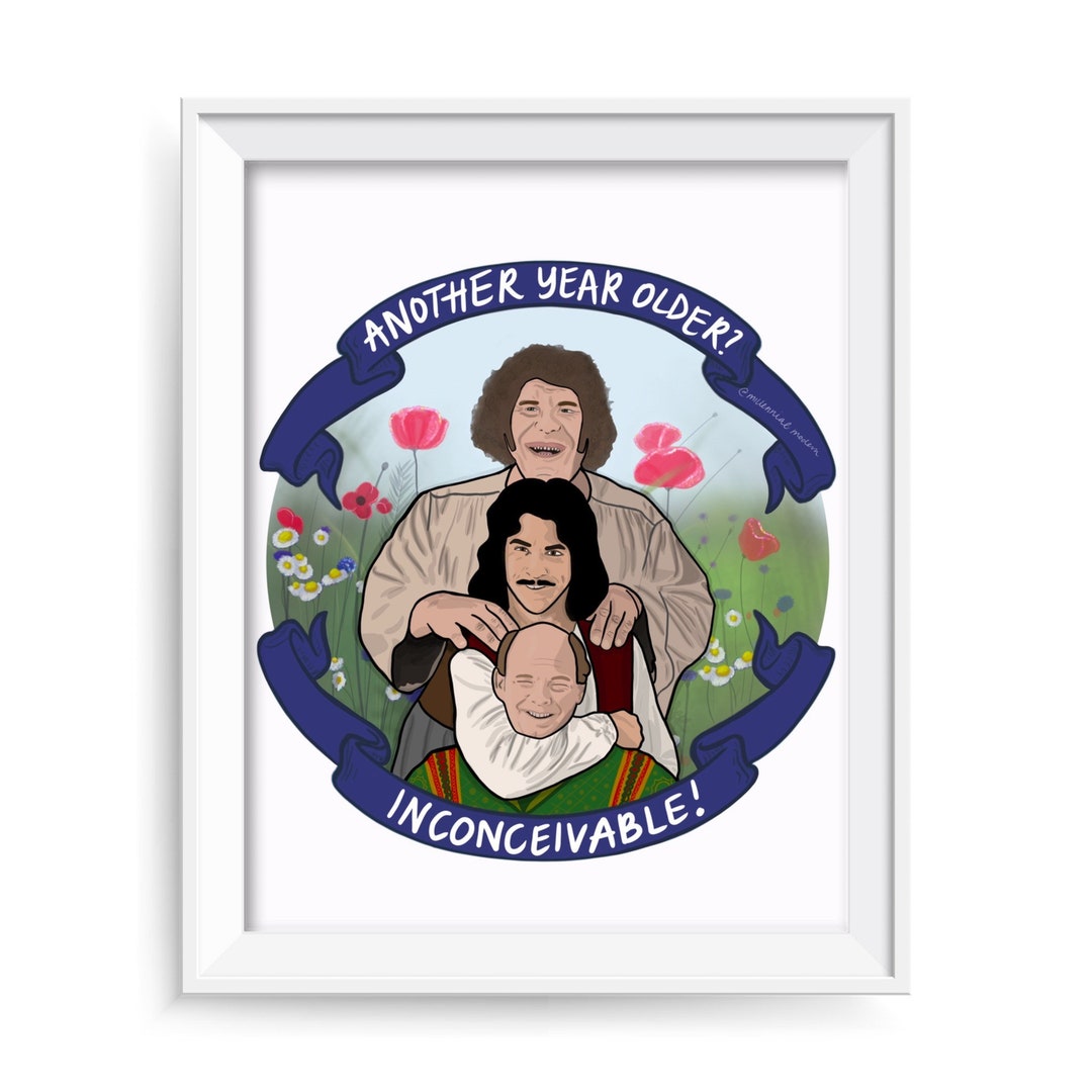 Princess Bride Birthday Card 4x6 - Etsy