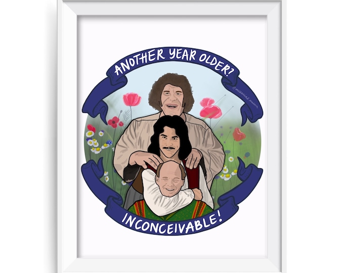 Princess Bride - Birthday Card - 4x6 - Etsy