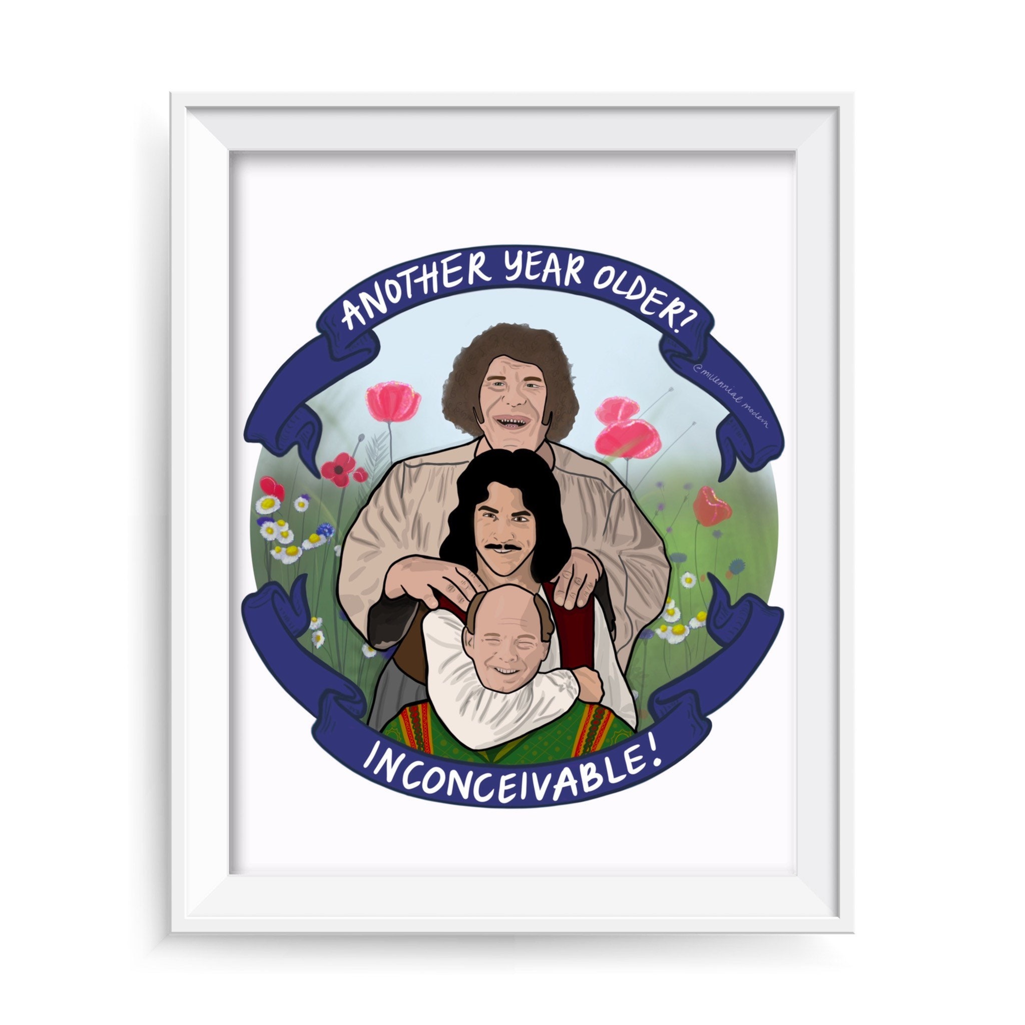 Princess Bride Birthday Card 4x6 - Etsy