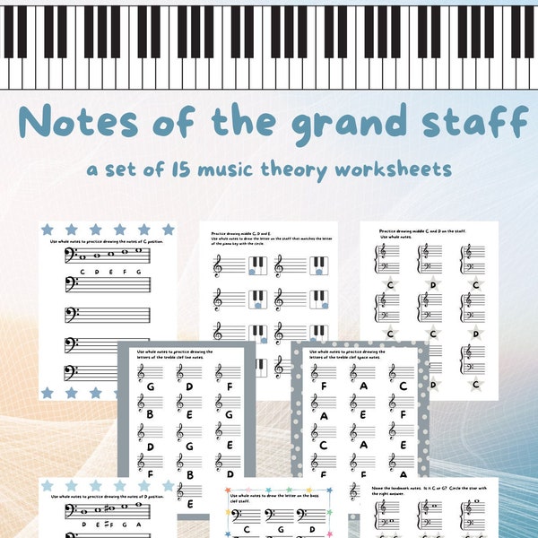 Music Practice Tracker Scale Tracker Repertoire List Piano Lesson Music ...