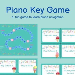 Music Game Music Theory Game Piano Activity Group Piano Lessons Music ...