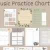 Music Assignment Sheets Piano Lessons Music Lessons Teacher Printable ...