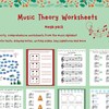 Music Assignment Sheets Piano Lessons Music Lessons Teacher Printable ...