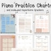 Music Assignment Sheets Piano Lessons Music Lessons Teacher Printable ...